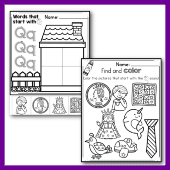 30 Free Printable Letter Q Alphabet Worksheets for Kids