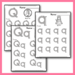 30 Free Printable Letter Q Alphabet Worksheets for Kids