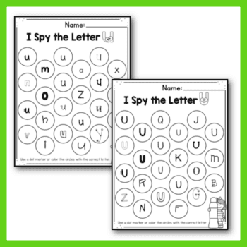 30 Free Printable Letter U Alphabet Worksheets for Kids