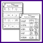 30 Free Printable Letter V Alphabet Worksheets for Kids