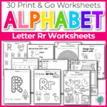 30 Free Printable Letter R Alphabet Worksheets for Kids