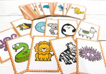 "Flip" Animal Printable I Spy Game for Kids