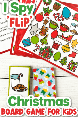 Exciting "Flip" Christmas Printable I Spy Games for Kids
