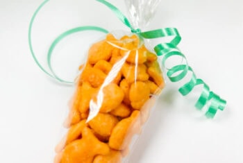 Easy Goldfish Carrot Easter Snack for Preschool