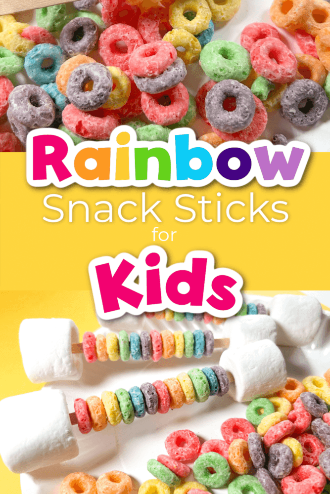 Easy & Delicious Rainbow Snack on a Stick
