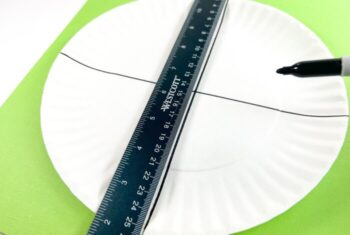 Paper Plate Life Cycle of a Butterfly Activity for Kids