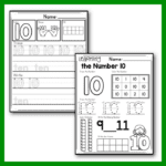 Free Printable Number 10 Worksheets