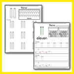 Free Printable Number 11 Worksheets