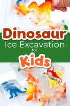 Exciting Dinosaur Excavation Ice Activity for Preschoolers