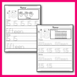 Free Printable Number 15 Worksheets