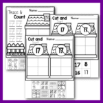 Free Printable Number 17 Worksheets