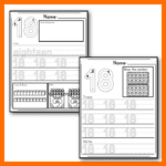 Free Printable Number 18 Worksheets