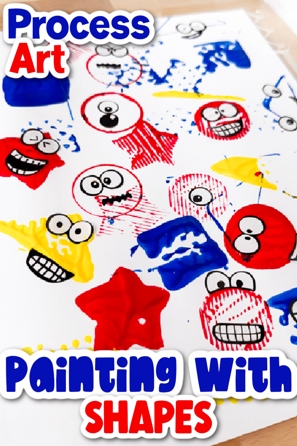 Creative 2D Shape Painting for Preschoolers