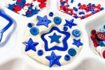 Exciting 4th of July Play Dough Activity for Preschoolers
