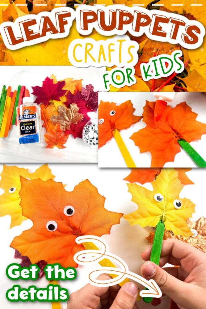 Fall Leaf Puppet Craft for Preschoolers - Life Over C's
