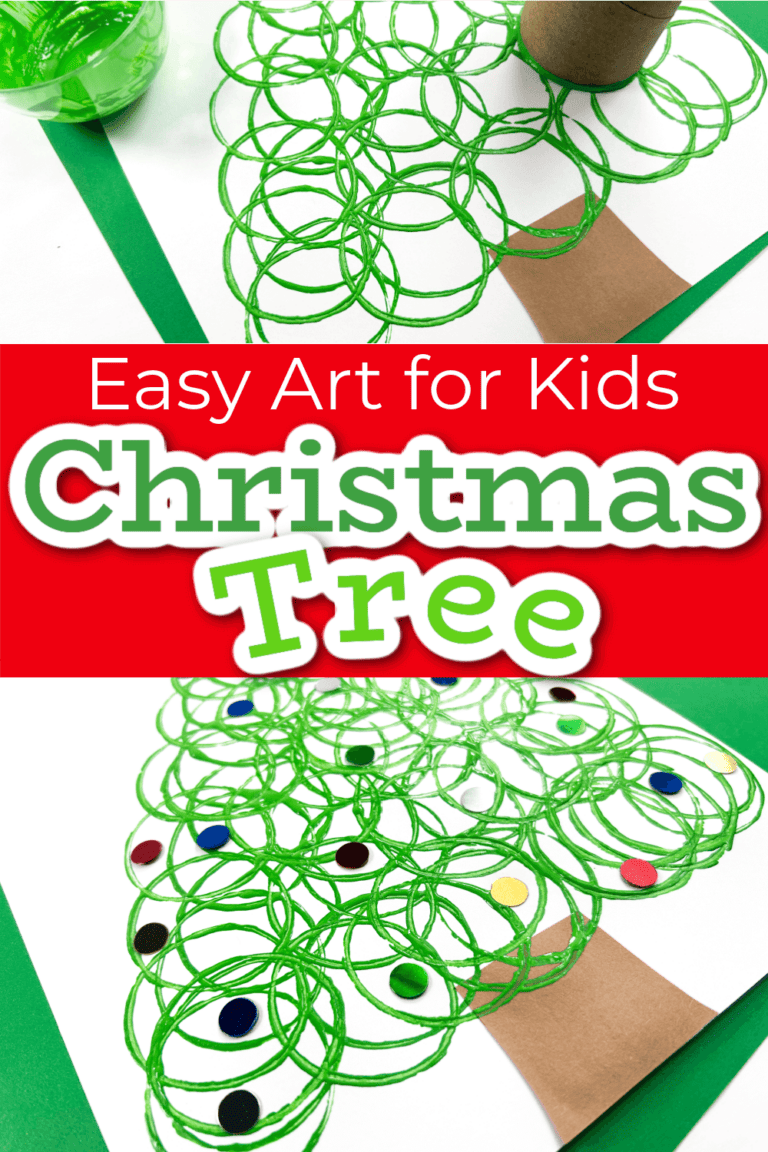 Beautiful Christmas Tree Toilet Paper Roll Craft for Kids 🎄