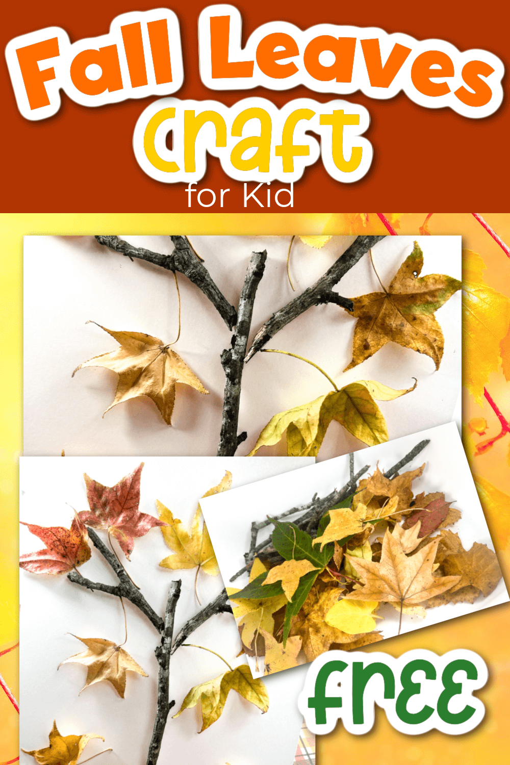 Make a Super Easy Fall Tree Craft for Preschoolers - Life Over C's