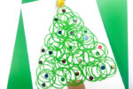 Beautiful Christmas Tree Toilet Paper Roll Craft for Kids 🎄