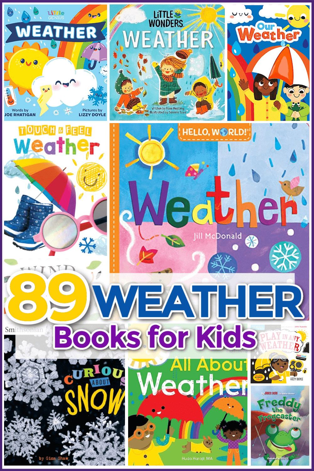 89 Weather Books for Kids (Categorized List) 2024