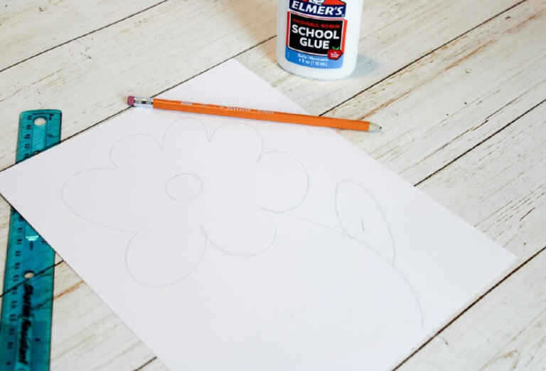 Spring Flower Salt Painting for Kids – Life Over C's