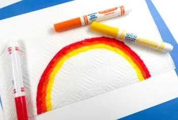 Magic Rainbow Science Experiment for Kids 🪄🎩