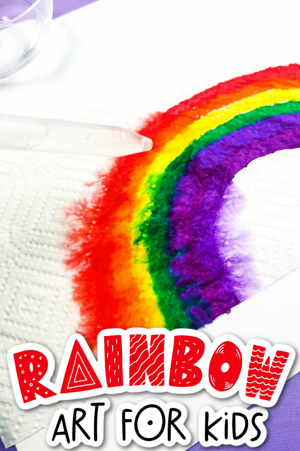 Magic Rainbow Science Experiment for Kids 🪄🎩