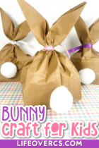 Easy and Adorable Easter Bunny Paper Bag Craft