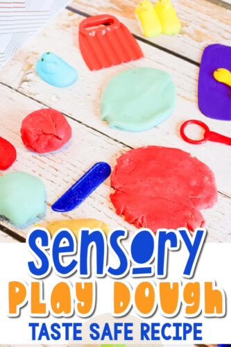 Easy 3-Ingredient Taste Safe Play Dough Recipe for Kids