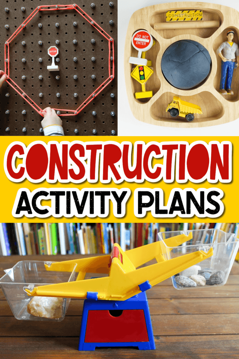 Exciting Construction Theme Preschool Lesson Plans