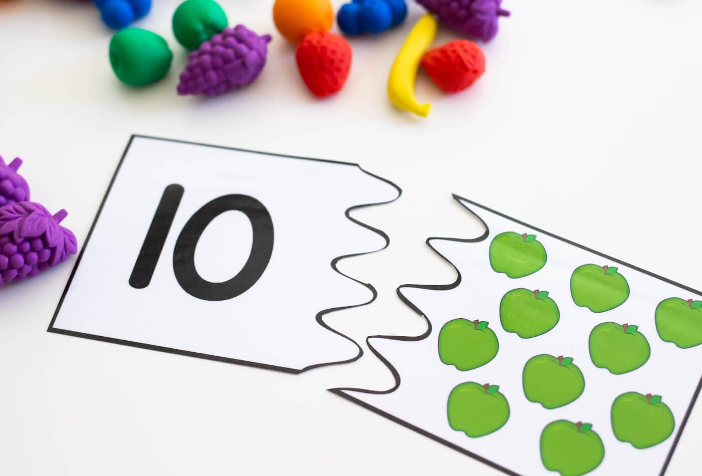 Free Printable Fruit Counting Activities for Kids