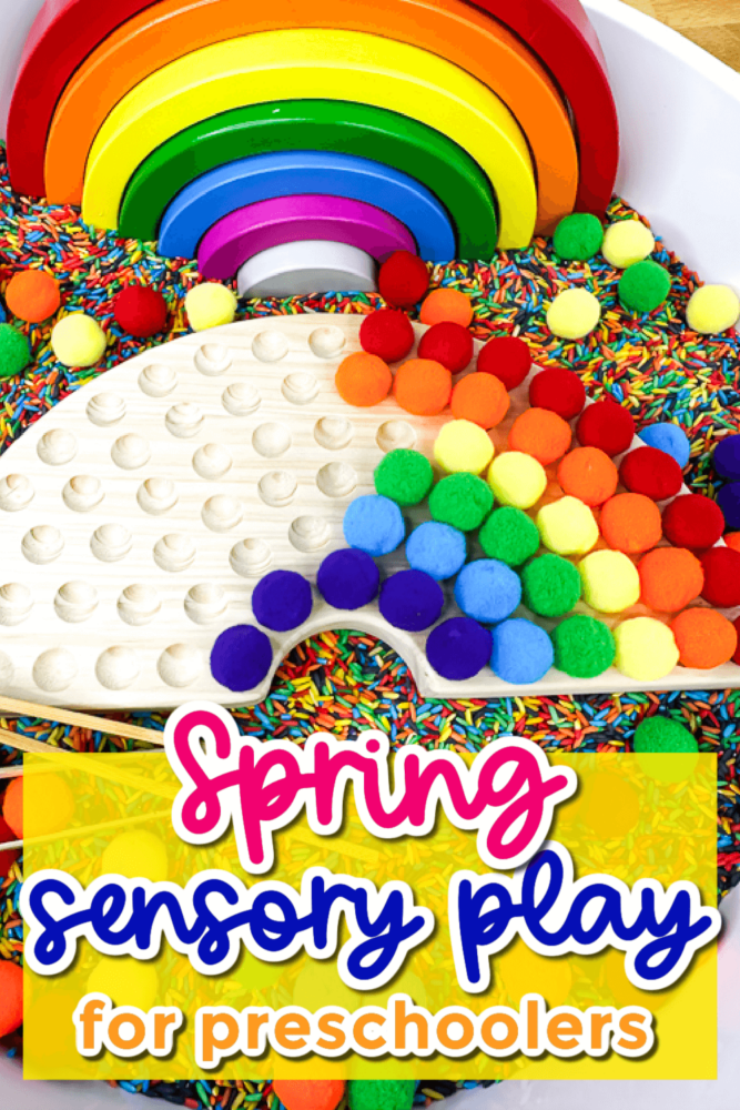 Beautiful, Color Sorting Rainbow Sensory Bin for Kids - Life Over C's