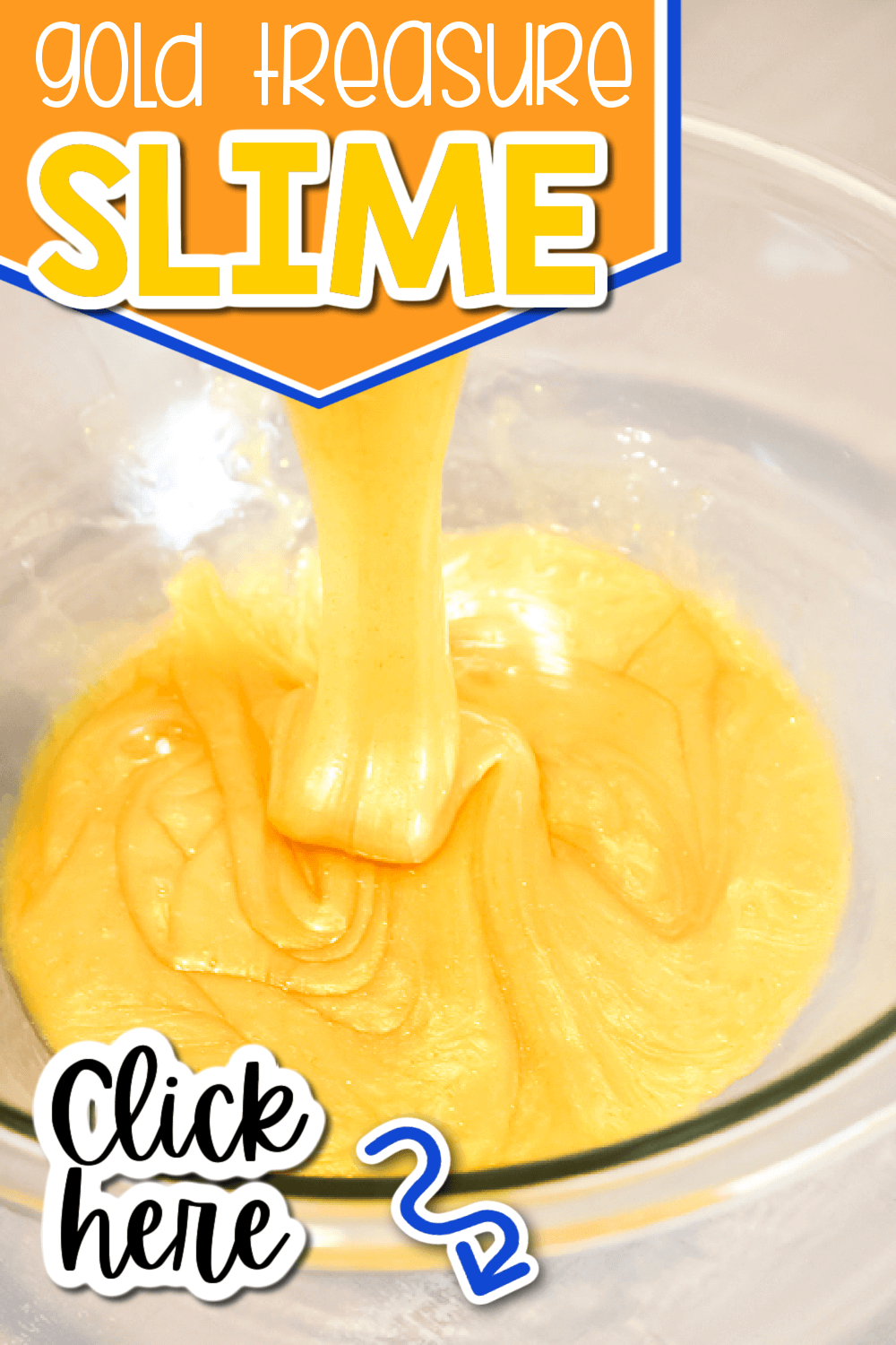 How to Make Golden Slime for Kids- Quick and Easy Recipe
