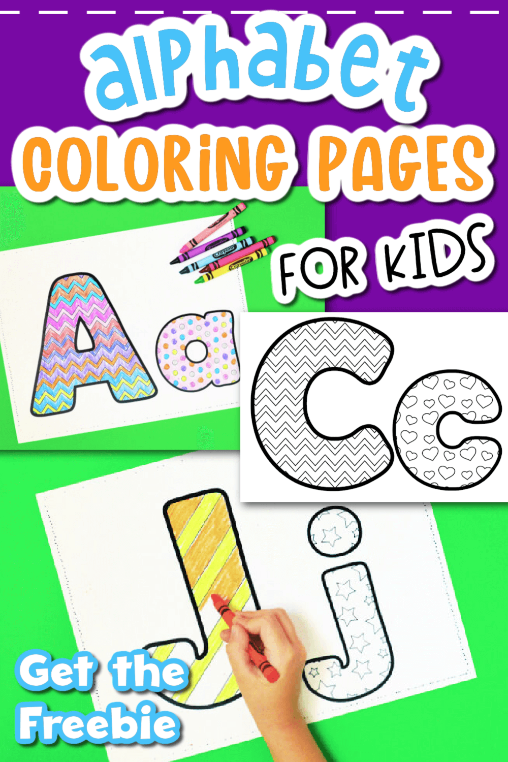 Free Printable Alphabet Coloring Pages for Kids
