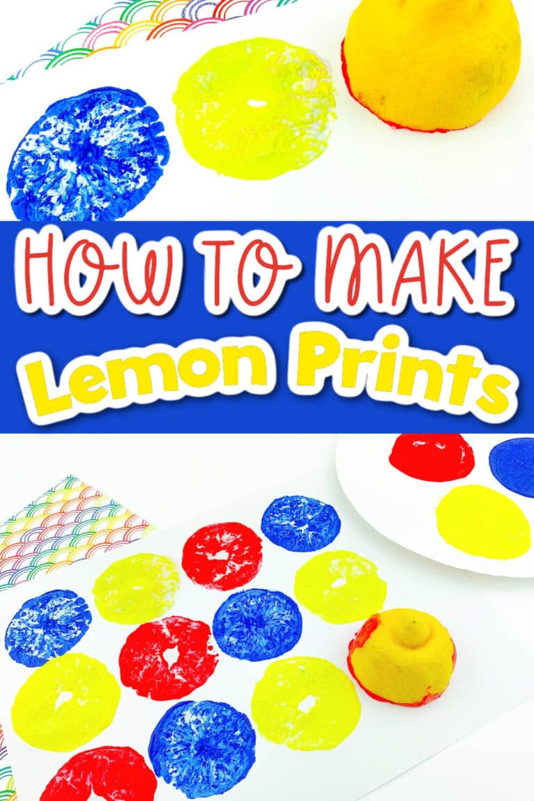 Painting with Lemons: Fun Summer Process Art for Kids 🍋