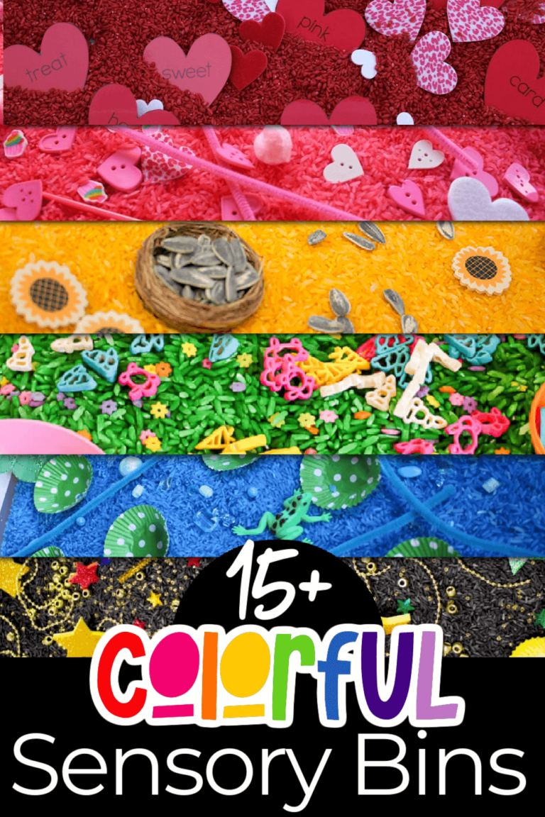 15+ Easy Rice Sensory Bin Ideas Kids Love 😍