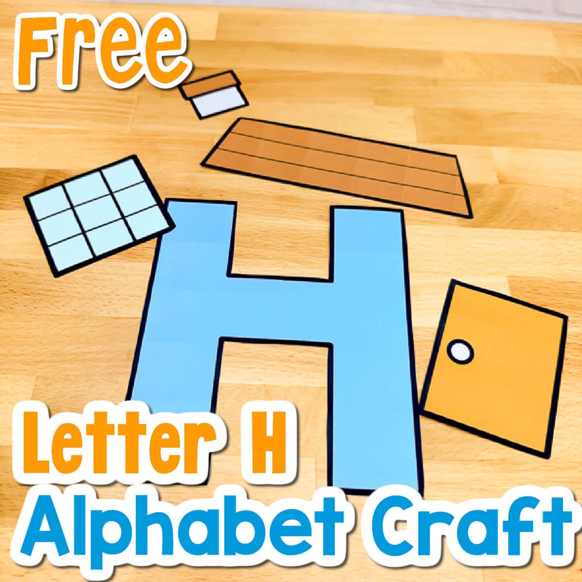 Free Printable Uppercase Letter P Craft 🐷