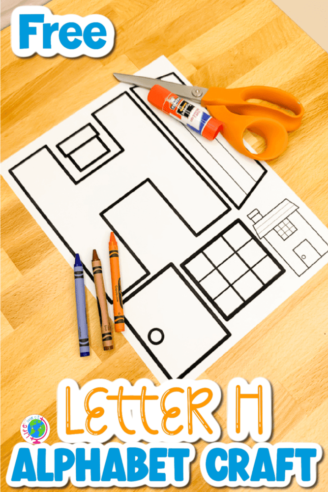 Letter H Template Free Printable - Printable Templates