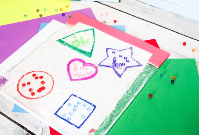 Fine Motor 2D Shape Sensory Bag for Preschool