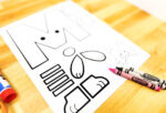 Free Printable Uppercase Letter M Craft Template