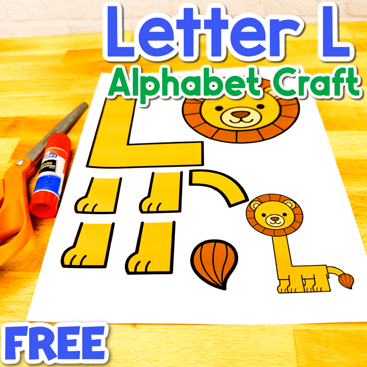 Letter L Template Free Printable - FREE Templates
