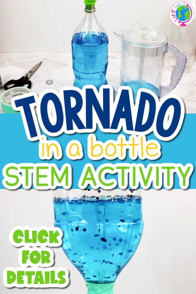 Exciting Tornado in a Bottle Science Experiment for Kids🌪️