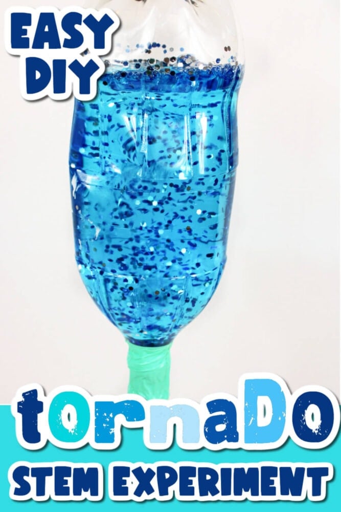 Exciting Tornado in a Bottle Science Experiment for Kids🌪️