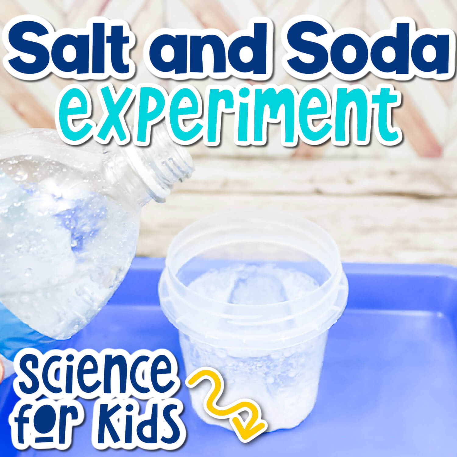 Exciting Salt and Soda Reaction Science Experiment 🥤+🧂
