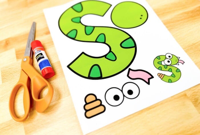 Free Printable Letter S Template - FREE Templates