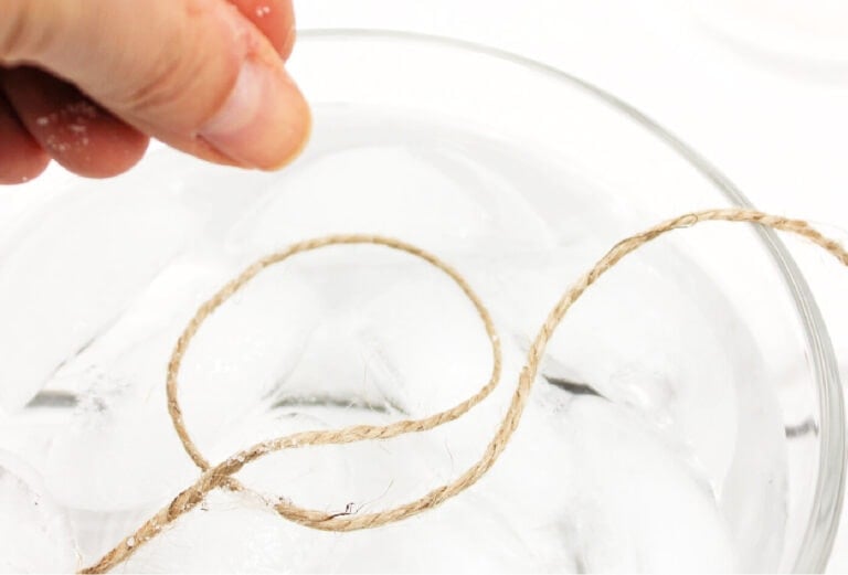 Easy Sticky Ice Experiment for Kids 🔎🧊