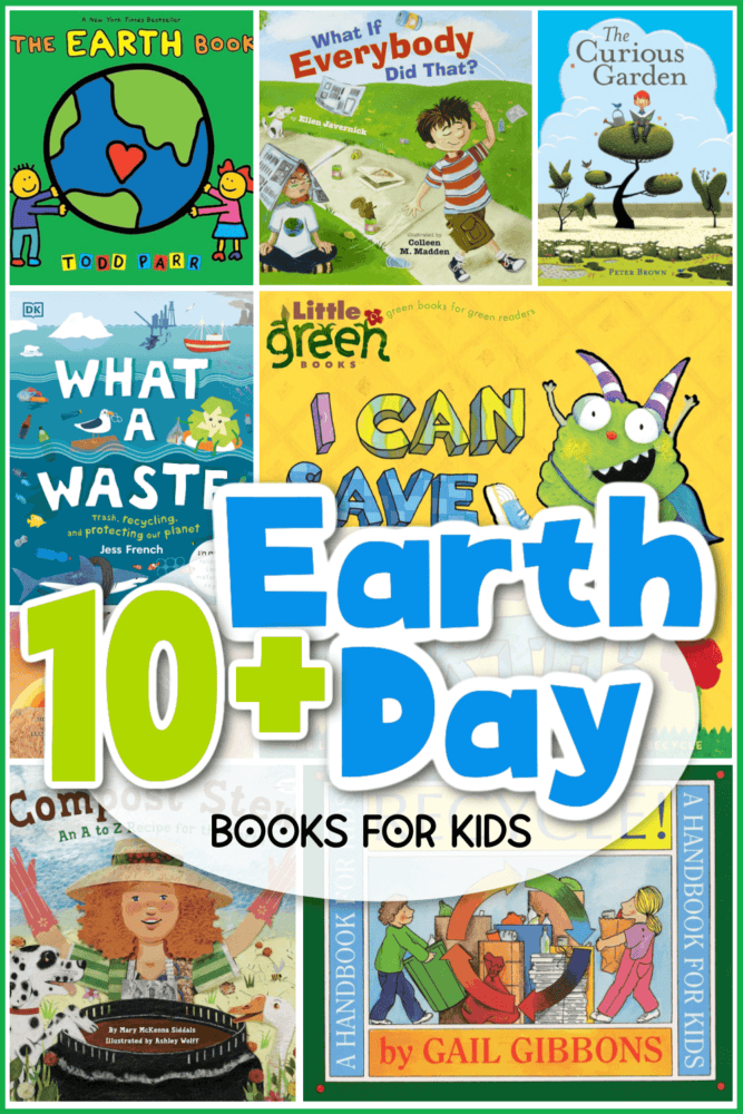 10+ Exciting Earth Day Books for Kids 🌱🌏