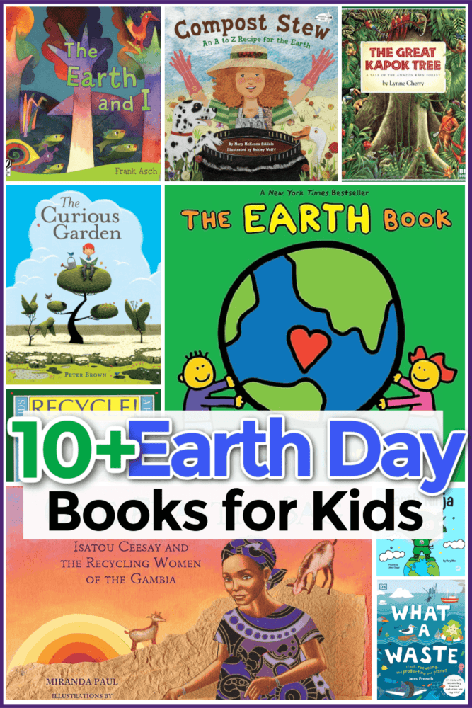10+ Exciting Earth Day Books for Kids 🌱🌏