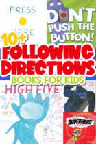 10+ Fun Books About Following Directions and Listening📚