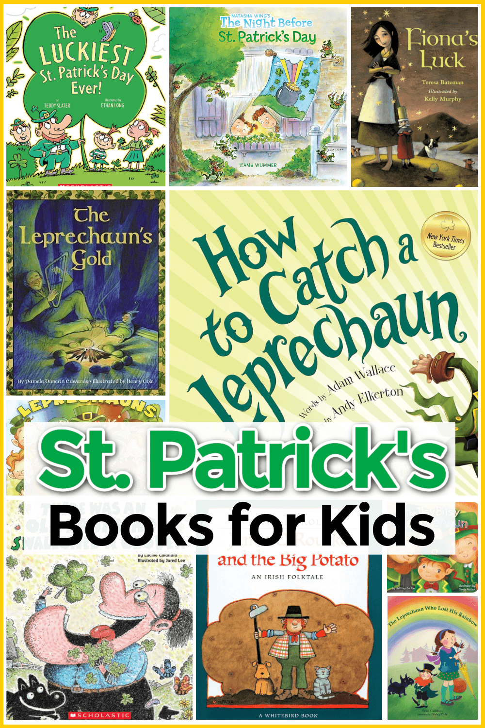 10 Fantastic St. Patrick's Day Books for Kids 🍀🌈