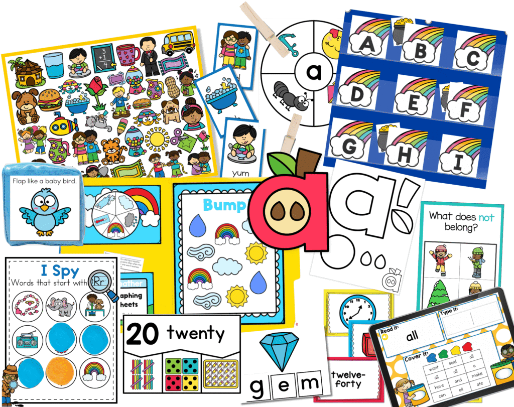 Alphabet Mini Books Thank You - Life Over C's